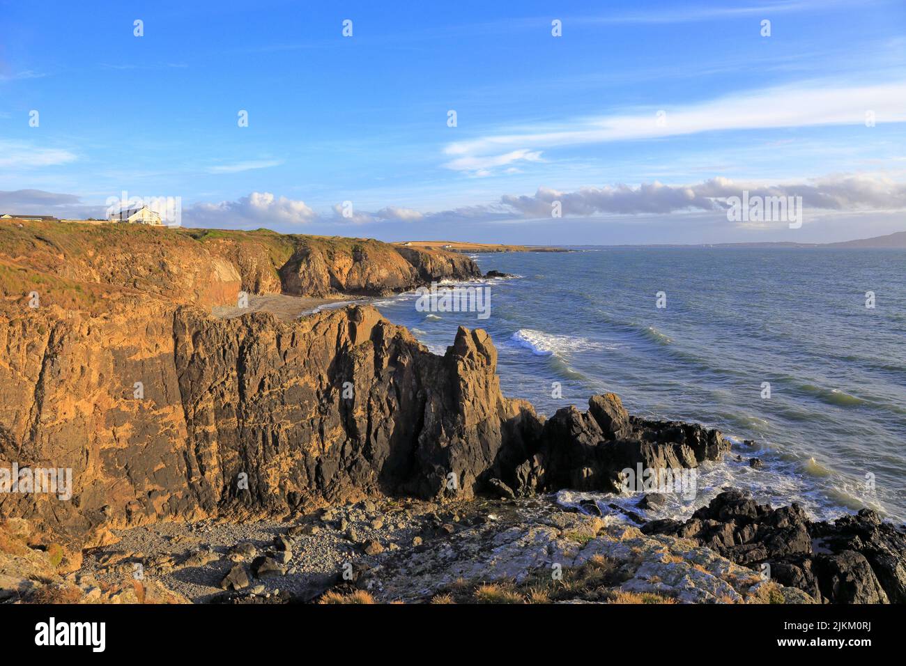 Church Bay, Porth Swtan, Isle of Anglesey, Ynys Mon, North Wales, UK ...