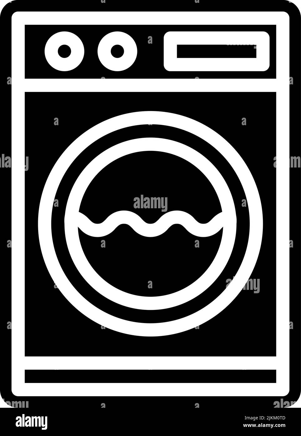 washer icon black vector illustration Stock Vector Image & Art - Alamy