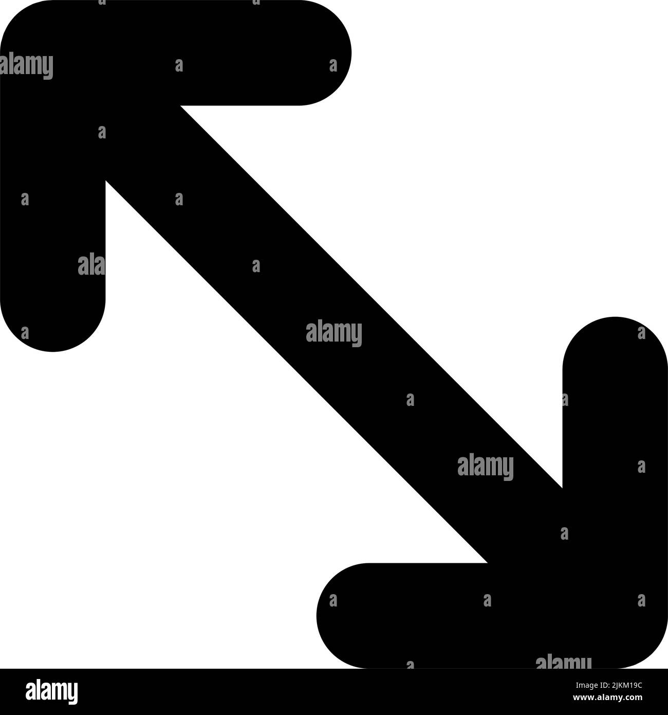 Resize icon black vector Cut Out Stock Images & Pictures - Alamy