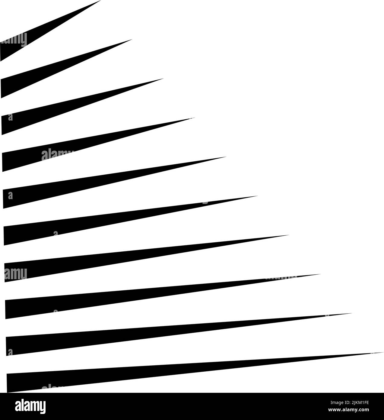 Dynamic 3d, three-dimensional lines, stripes element. Stock vector ...