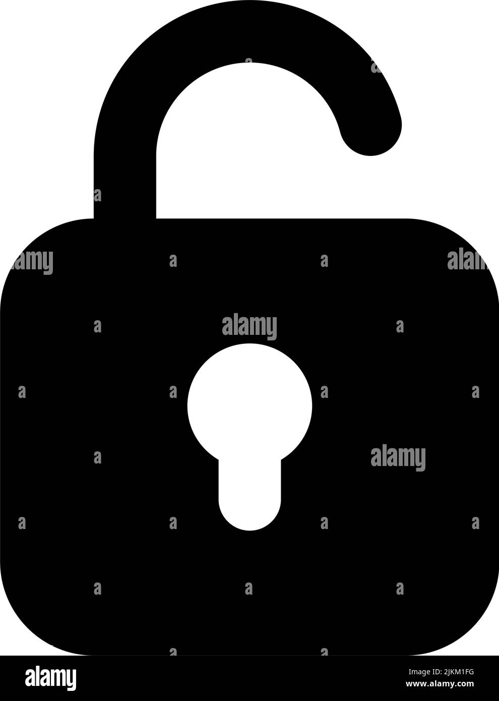 Black padlock clipart Black and White Stock Photos & Images - Alamy