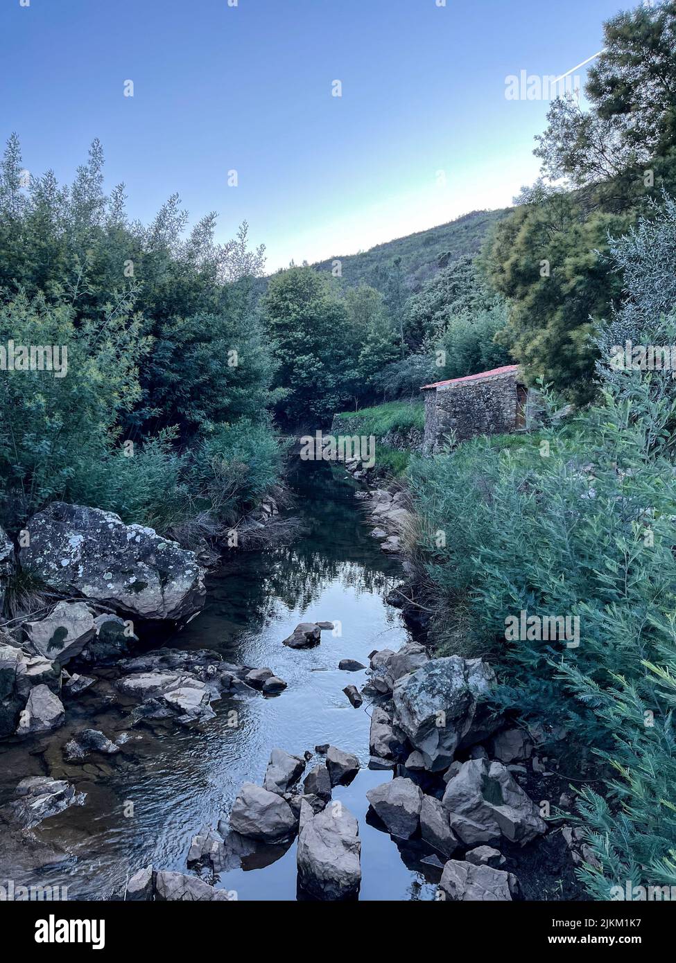 On surface of creek hi-res stock photography and images - Alamy