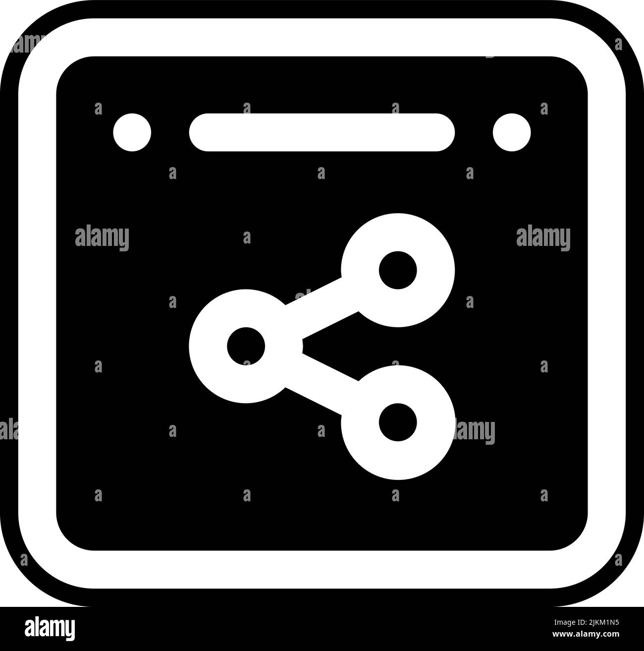 calendar icon black vector illustration Stock Vector Image & Art - Alamy