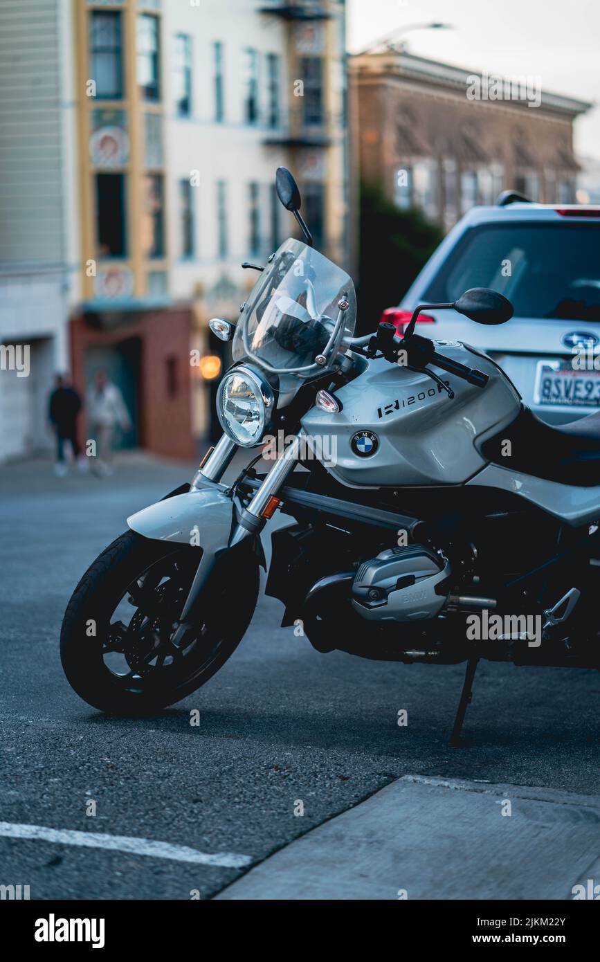 Motorcycle on the street hi-res stock photography and images - Alamy