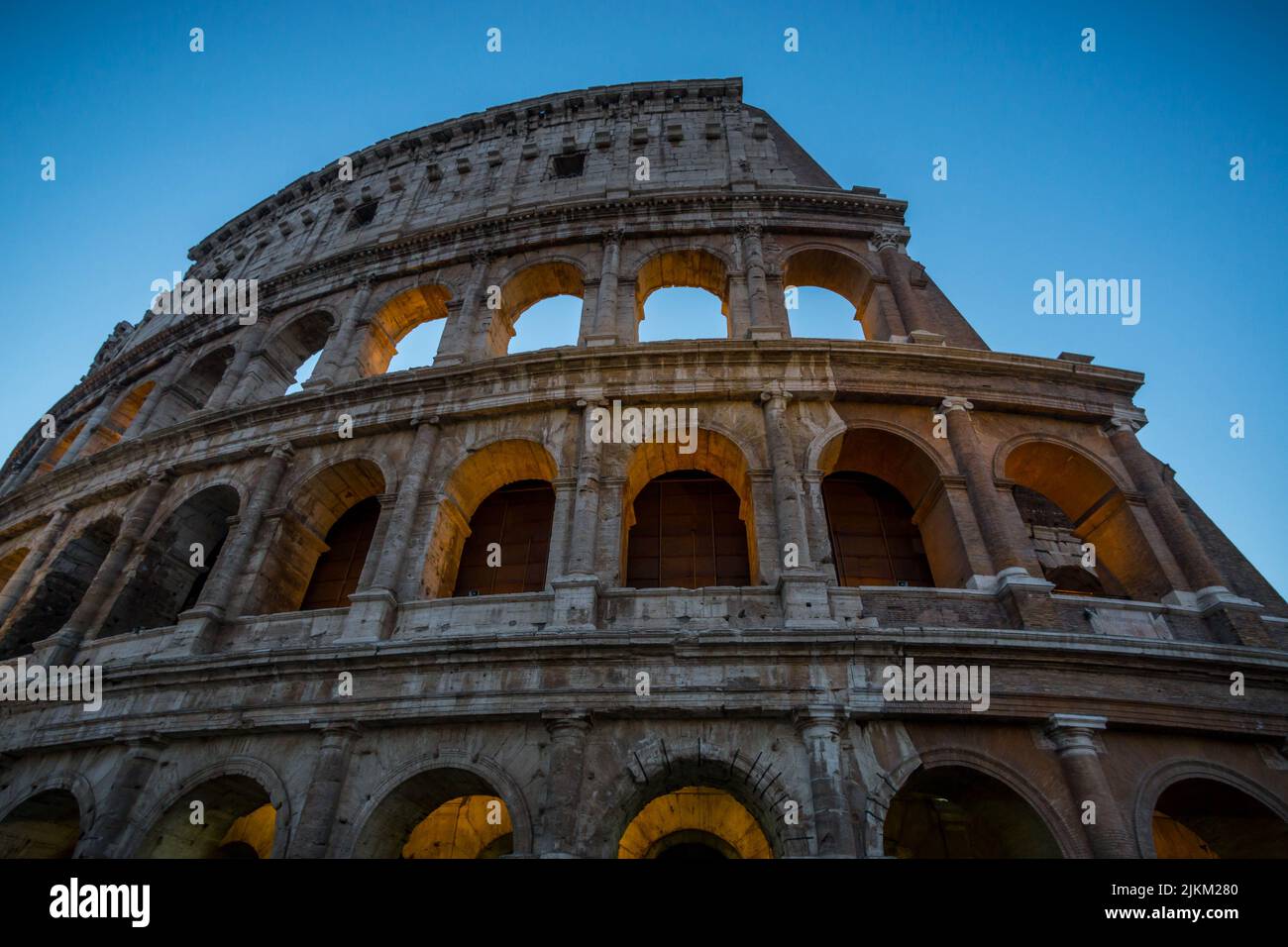 Low angle shot coliseum hi-res stock photography and images - Alamy