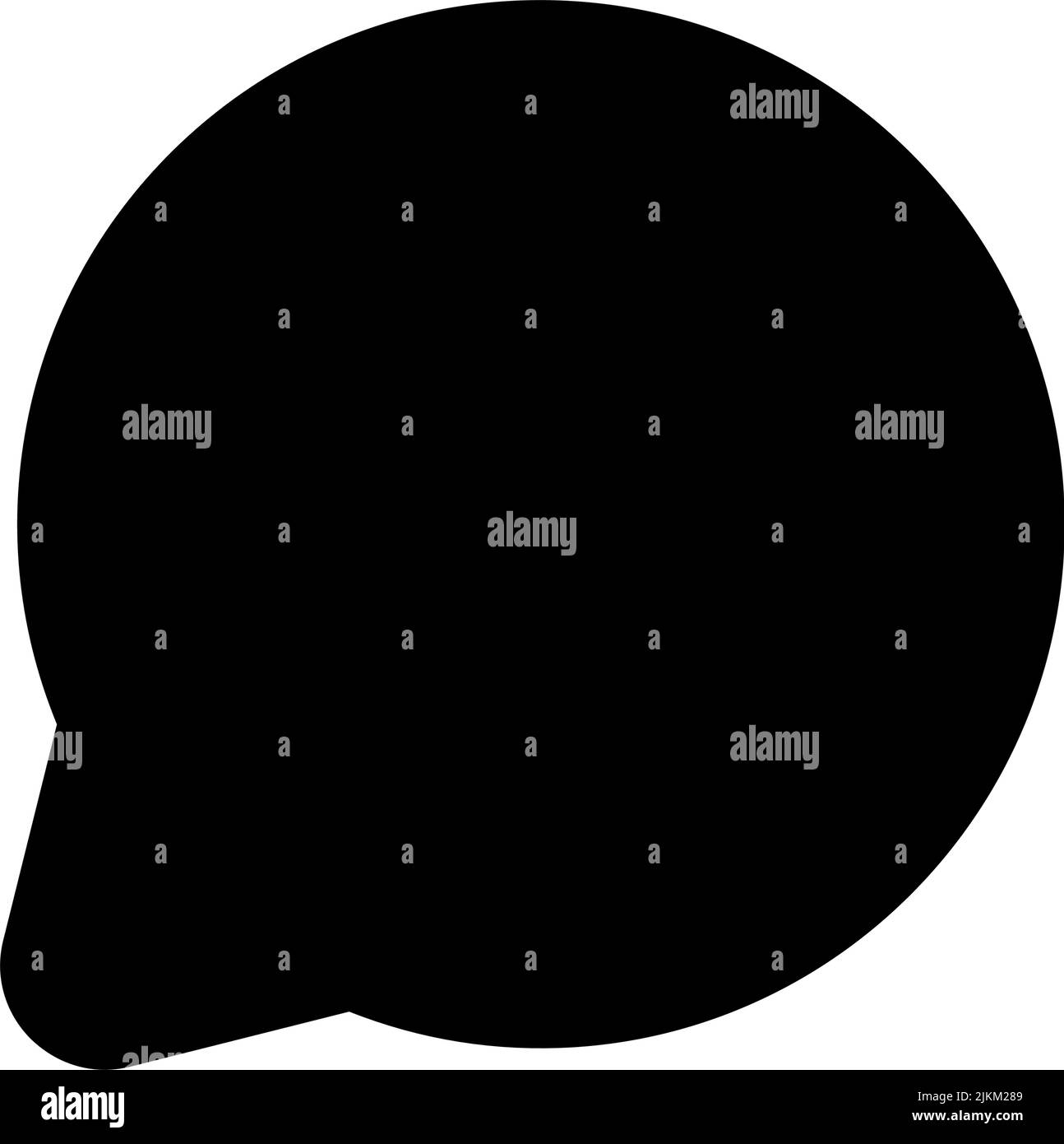 Comment black glyph ui icon Stock Vector Image & Art - Alamy