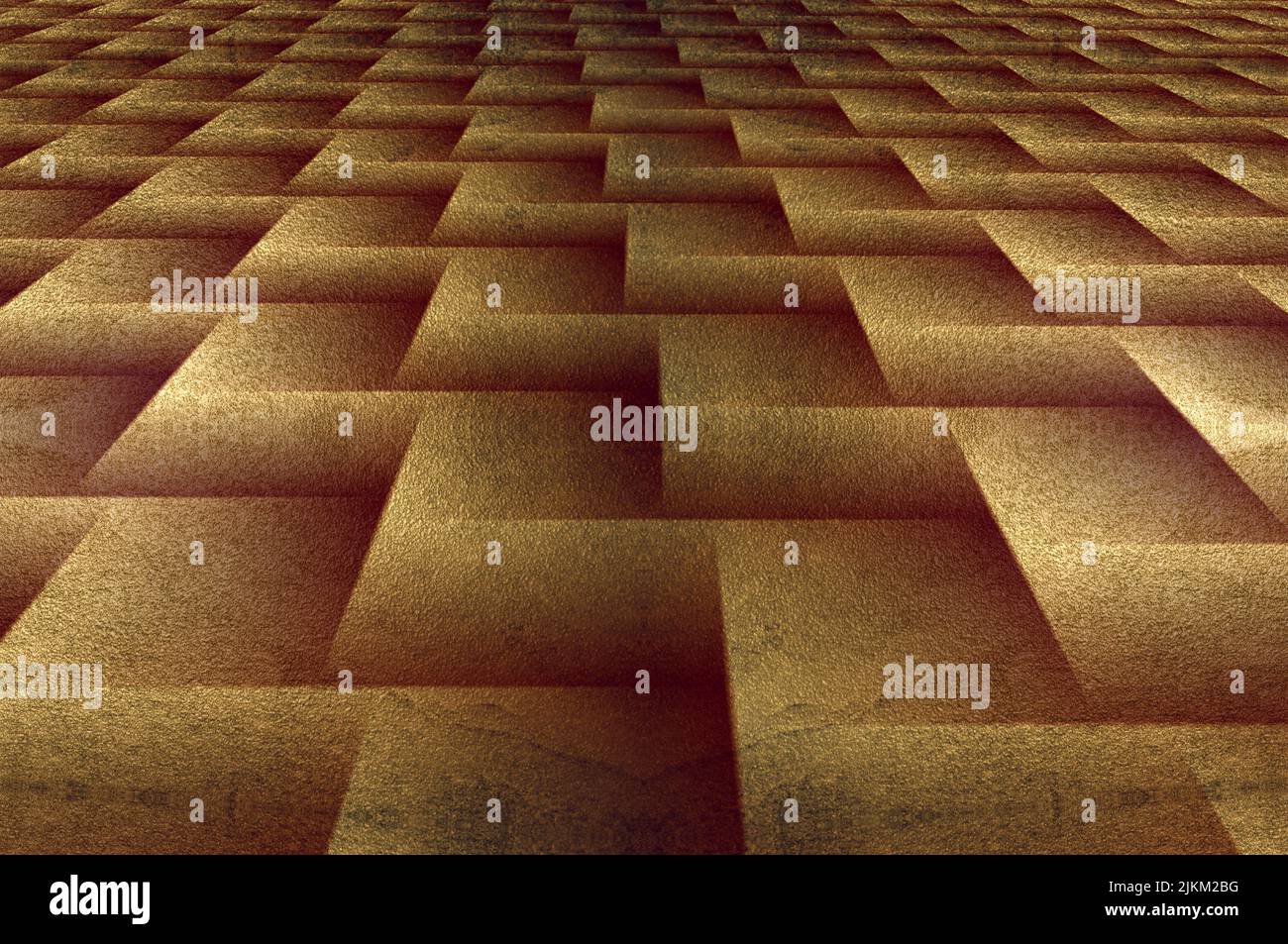 brown-gold colored shaded background with geometric patterns, abstract ...