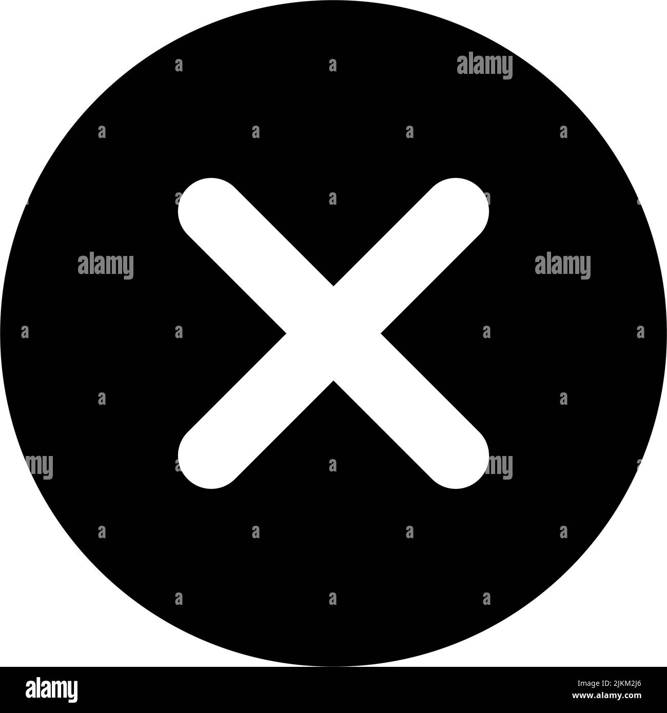 Delete button black glyph ui icon Stock Vector Image & Art - Alamy