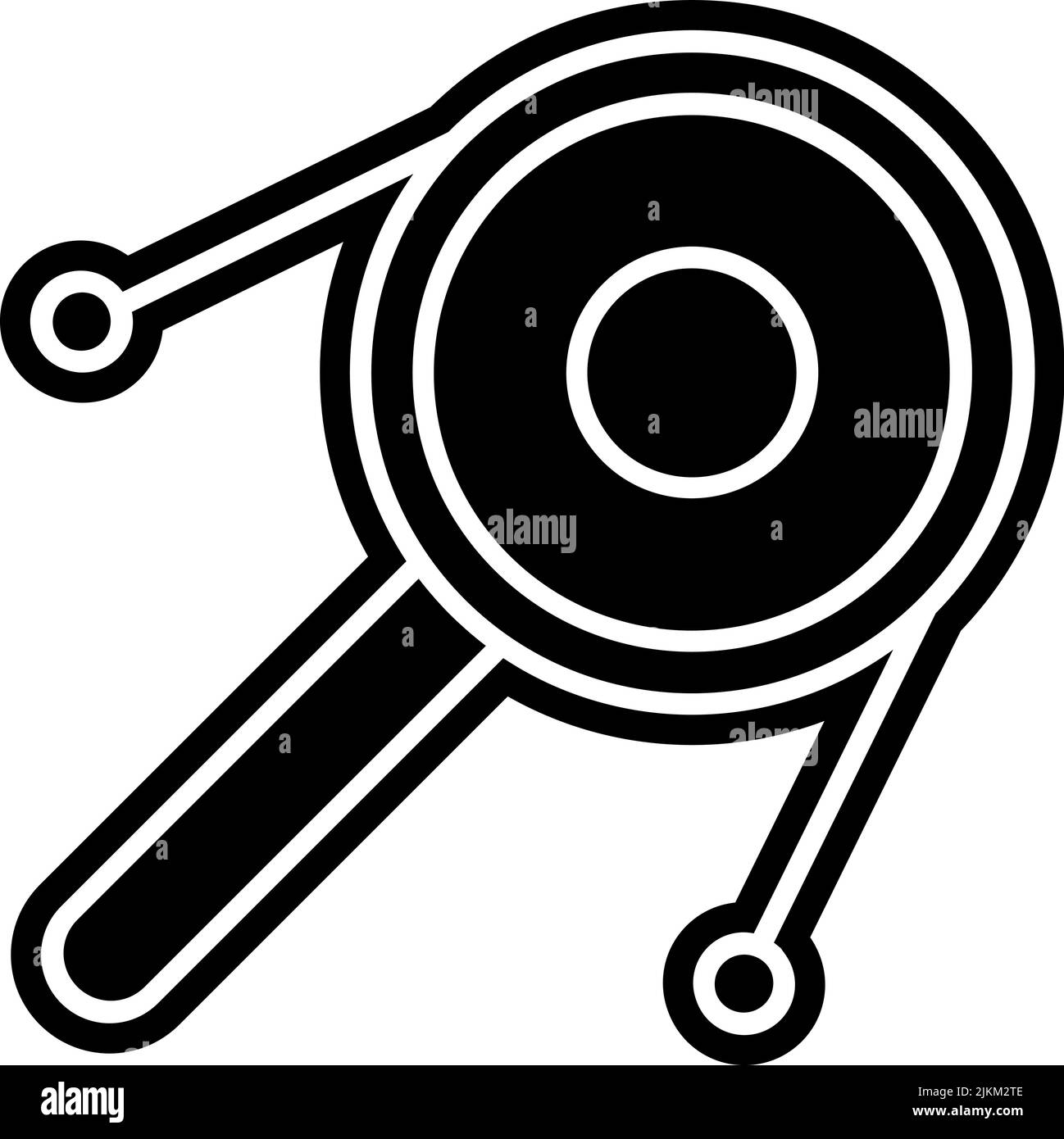 rattle icon black vector illustration Stock Vector Image & Art - Alamy