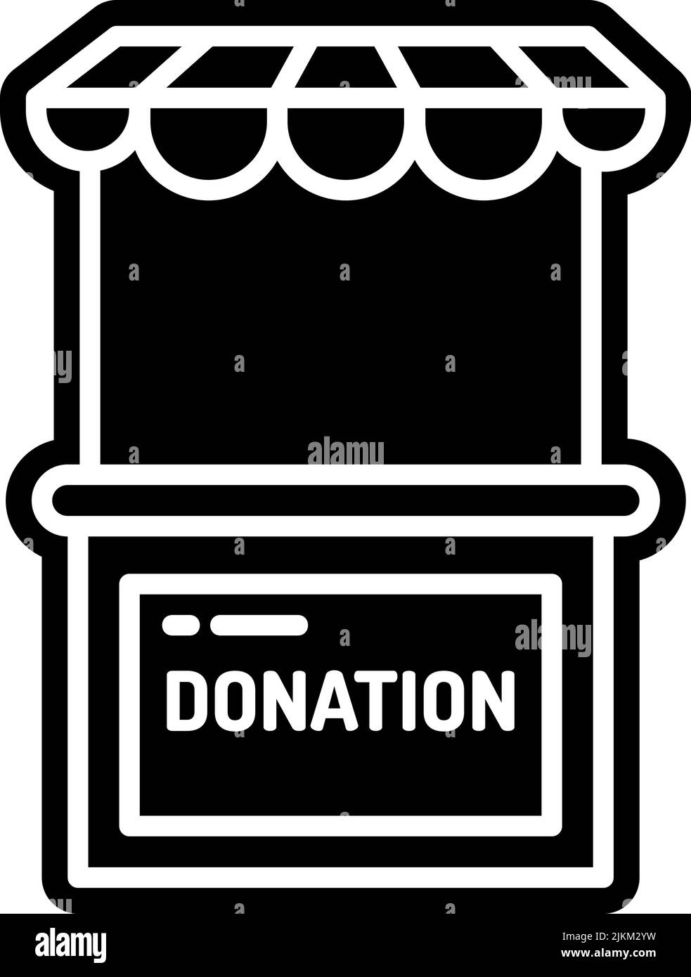 stall icon black vector illustration Stock Vector Image & Art - Alamy