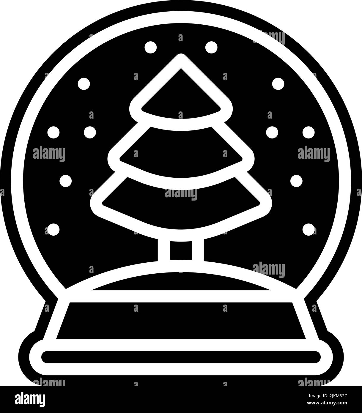 pine tree icon black vector illustration Stock Vector Image & Art - Alamy
