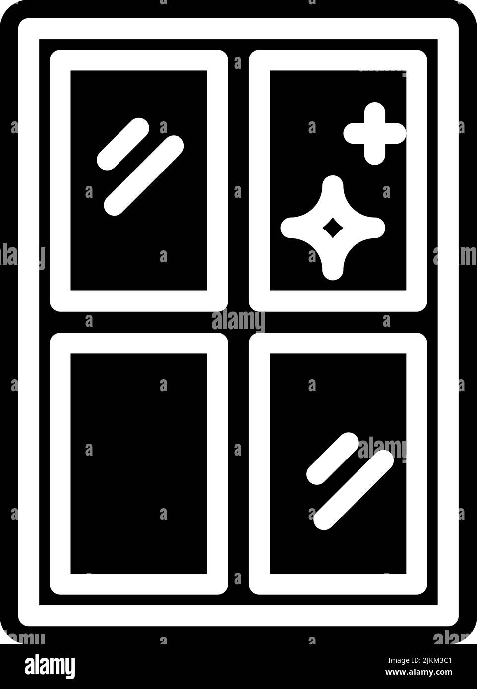 window icon black vector illustration Stock Vector Image & Art - Alamy