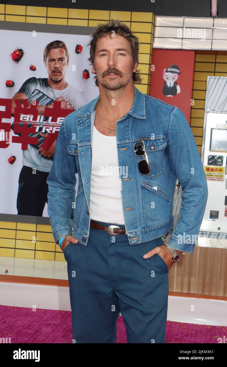 Mark Wystrach 08/01/2022 The Los Angeles Premiere of Bullet Train at ...