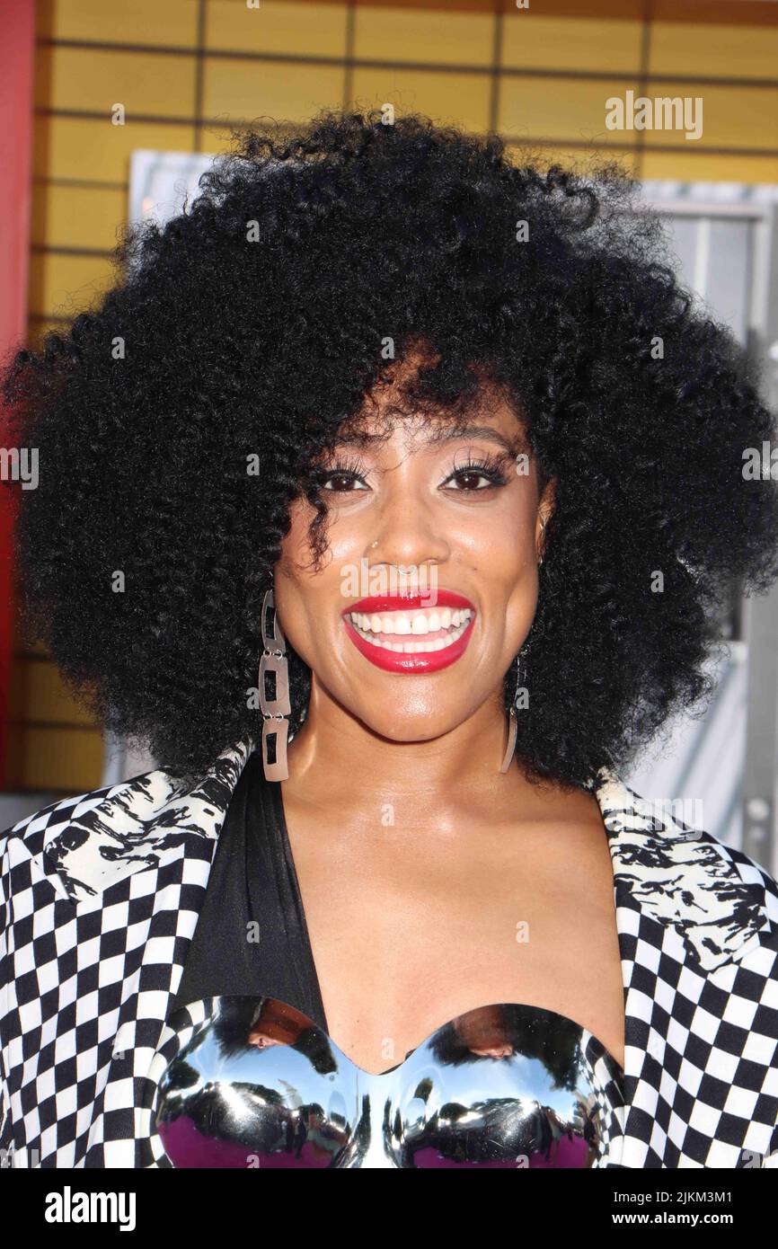 Janica Booth 08/01/2022 The Los Angeles Premiere of Bullet Train at the ...