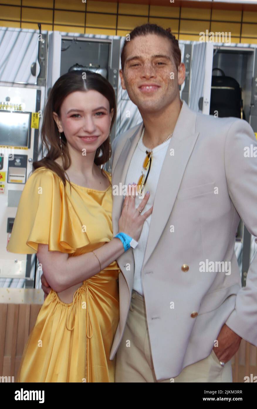 Los Angeles, USA. 02nd Aug, 2022. Katelyn Macon, Xavier Jimenez 08/01 ...