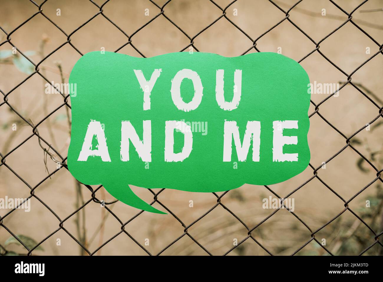 Writing displaying text You And Me. Word for Couple Relationship ...
