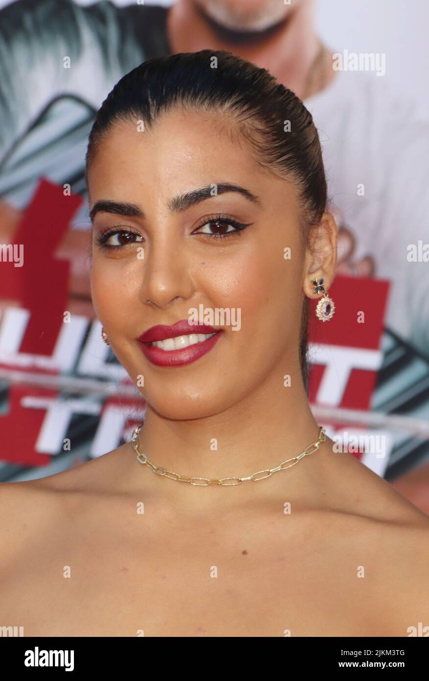 Hanny Mousavi 08/01/2022 The Los Angeles Premiere of Bullet Train at ...