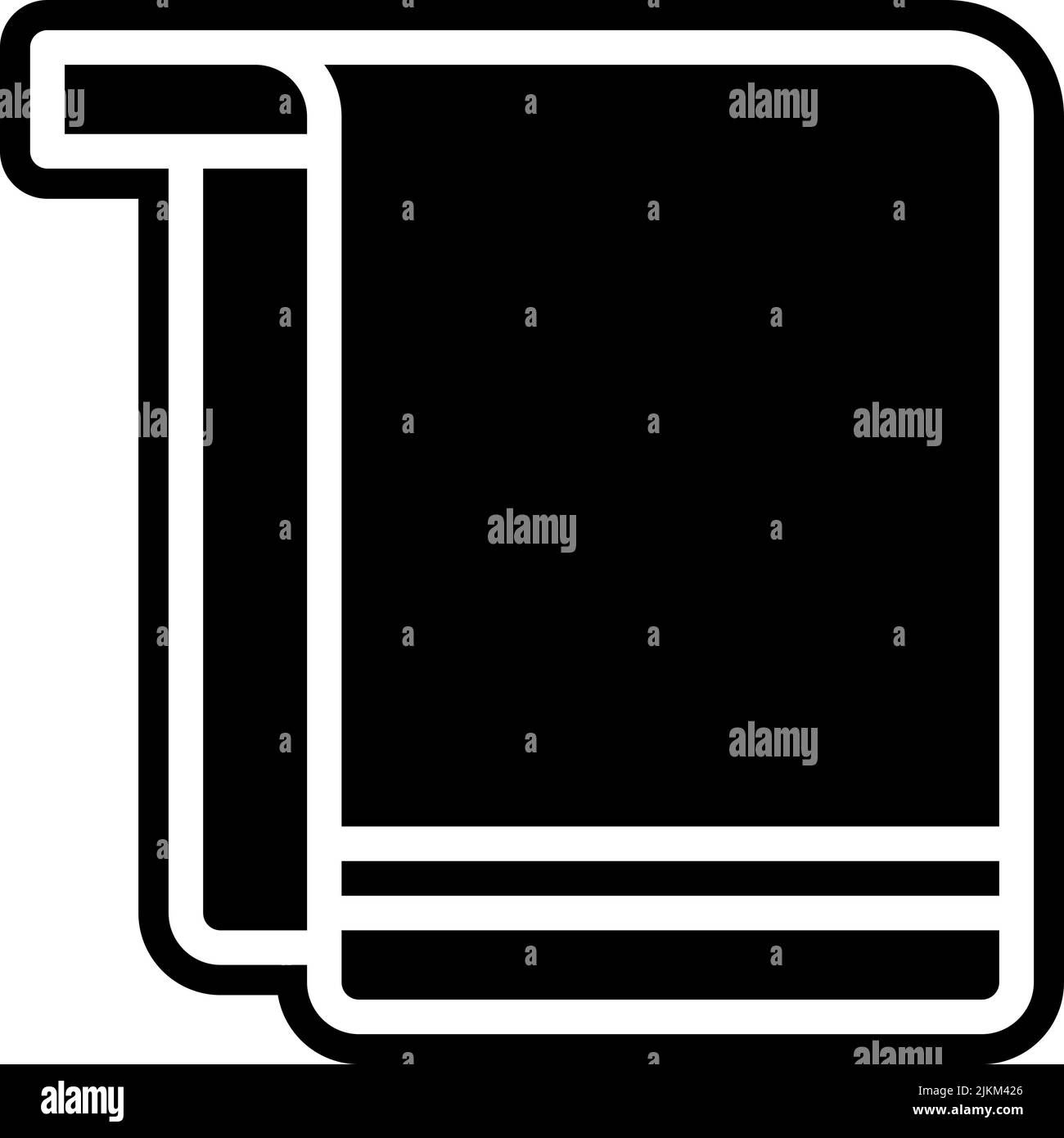 towels icon black vector illustration Stock Vector Image & Art - Alamy