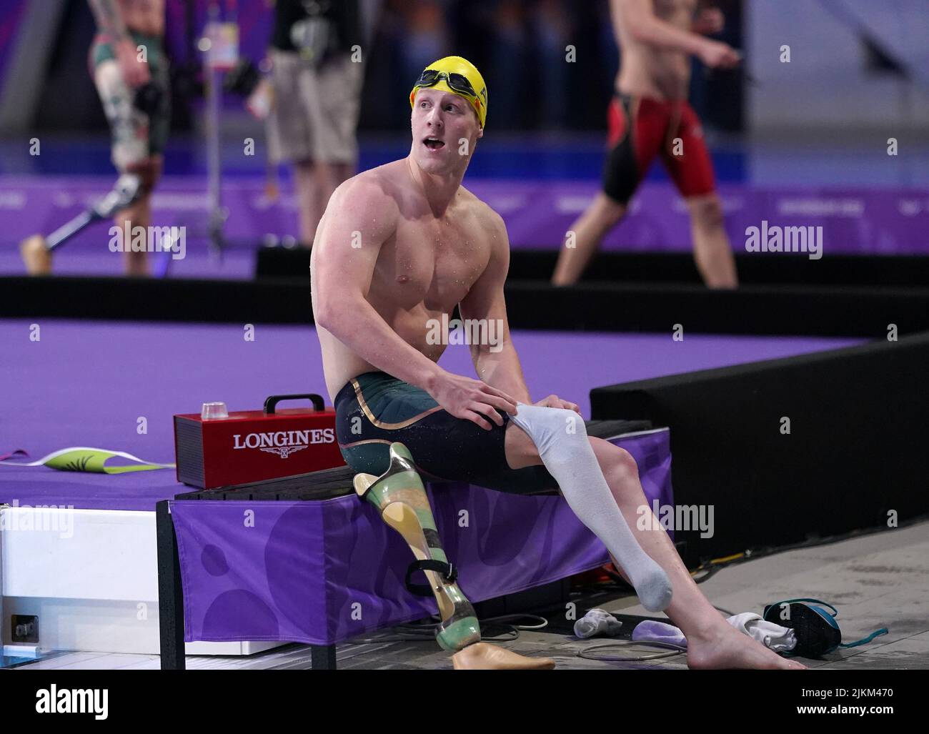 Australia's Col Pearse before the Men's 100m Butterfly S10 - Final at ...