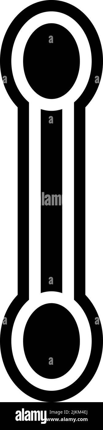 cotton applicator icon black vector illustration Stock Vector Image ...