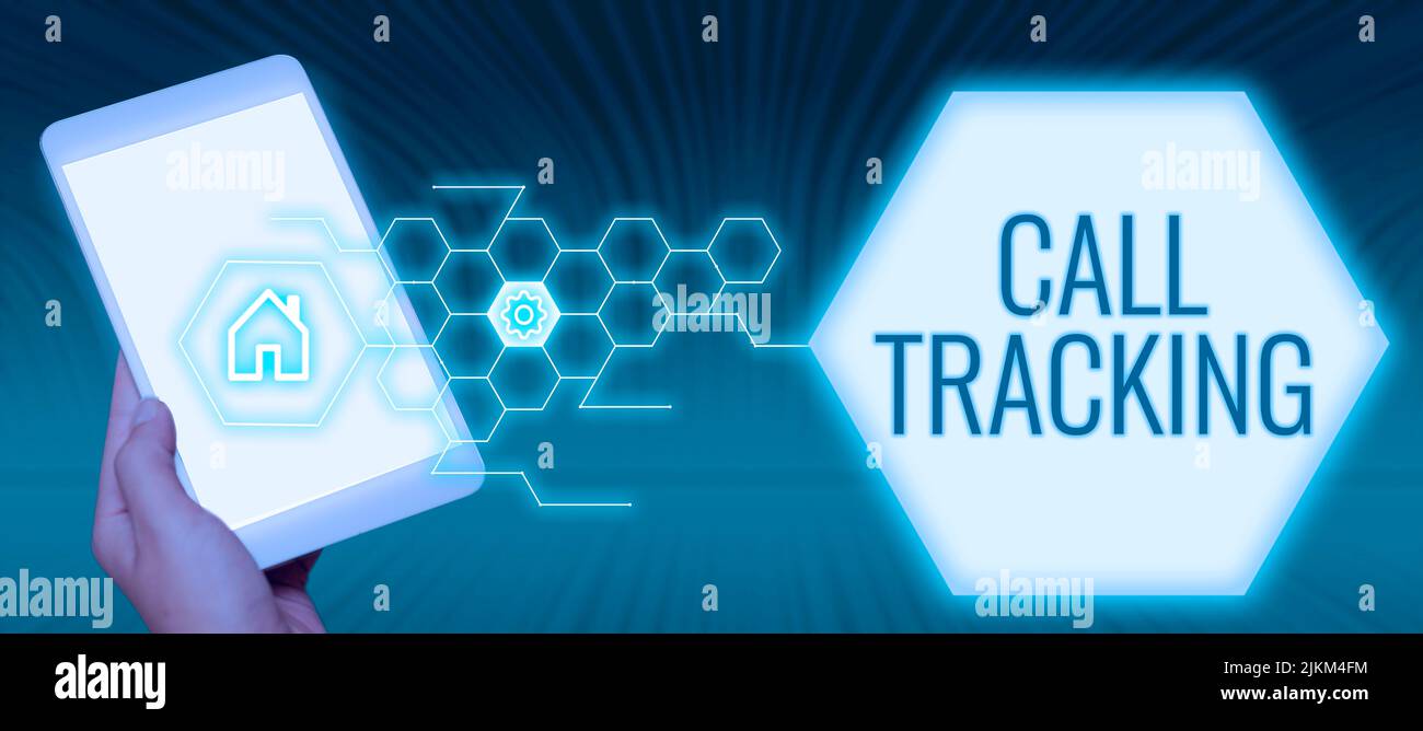 Inspiration showing sign Call Tracking. Conceptual photo Organic search ...