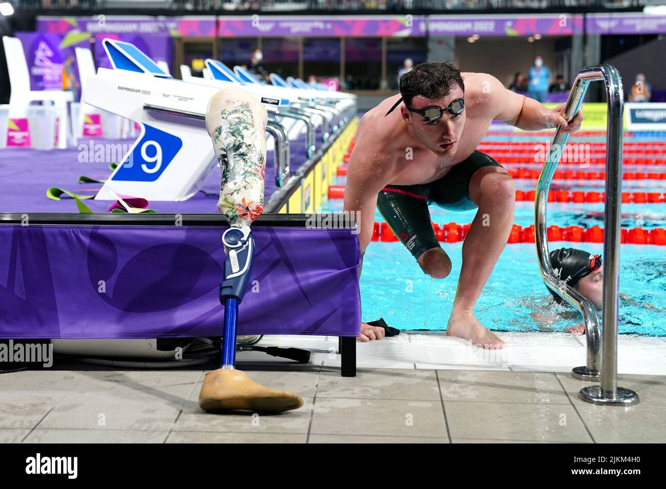 Northern Ireland’s Barry McClements exits the water after the Men’s ...