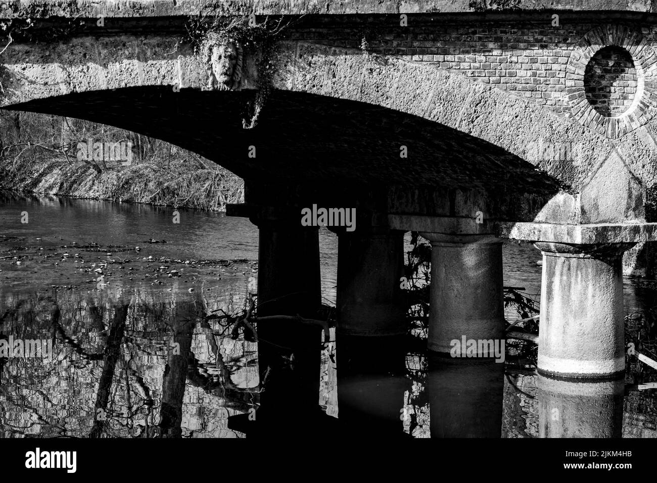 Reflection at the bottom Black and White Stock Photos & Images - Alamy