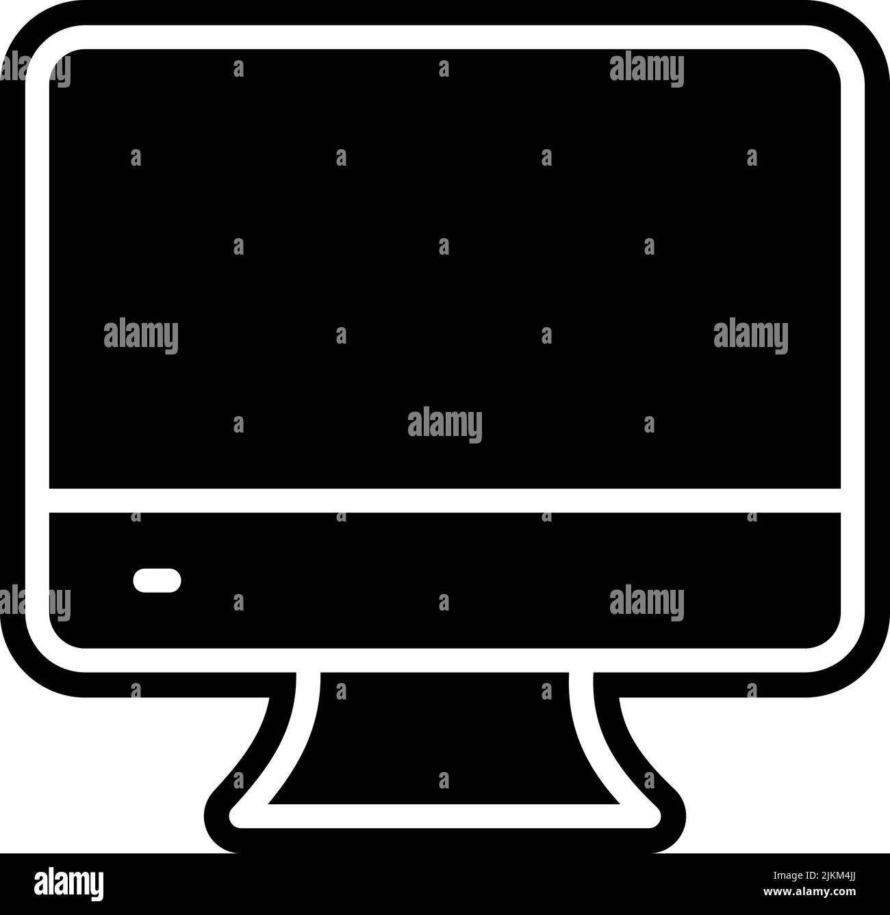 lcd icon black vector illustration Stock Vector Image & Art - Alamy