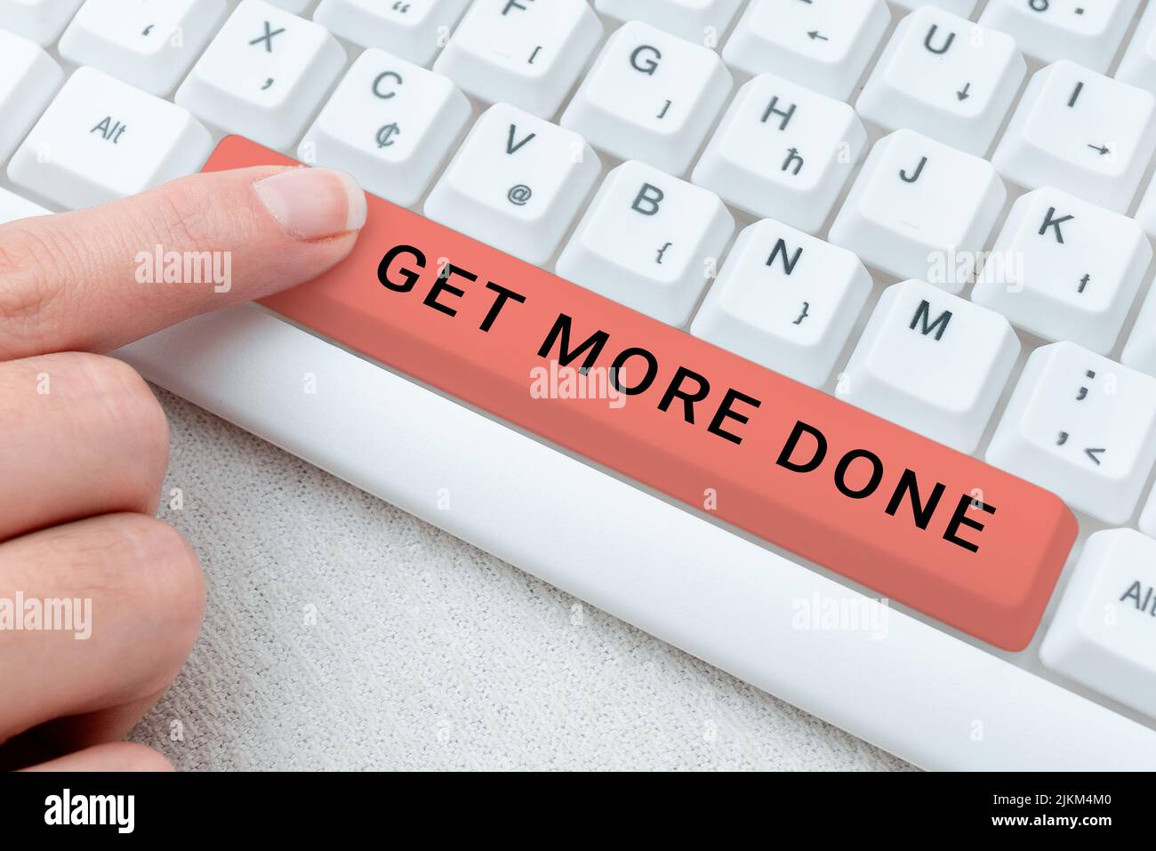 Text sign showing Get More Done. Word for Checklist Organized Time ...