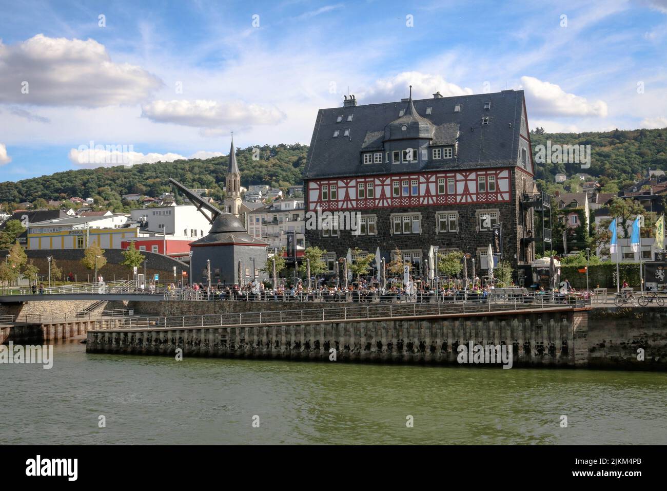 Scenes from the Rhine River, Germany Stock Photo - Alamy