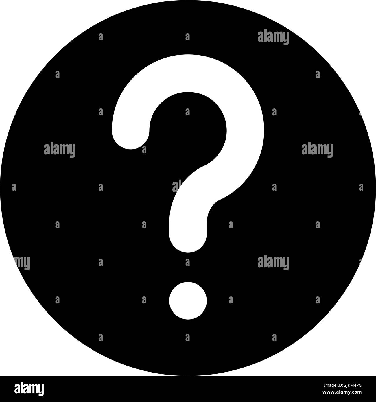 Question mark black glyph ui icon Stock Vector Image & Art - Alamy