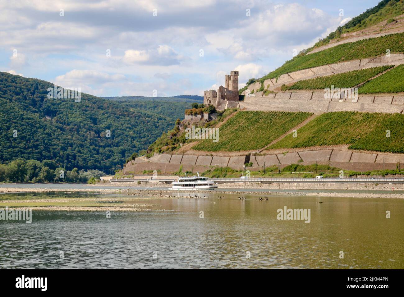 Scenes from the Rhine River, Germany Stock Photo - Alamy