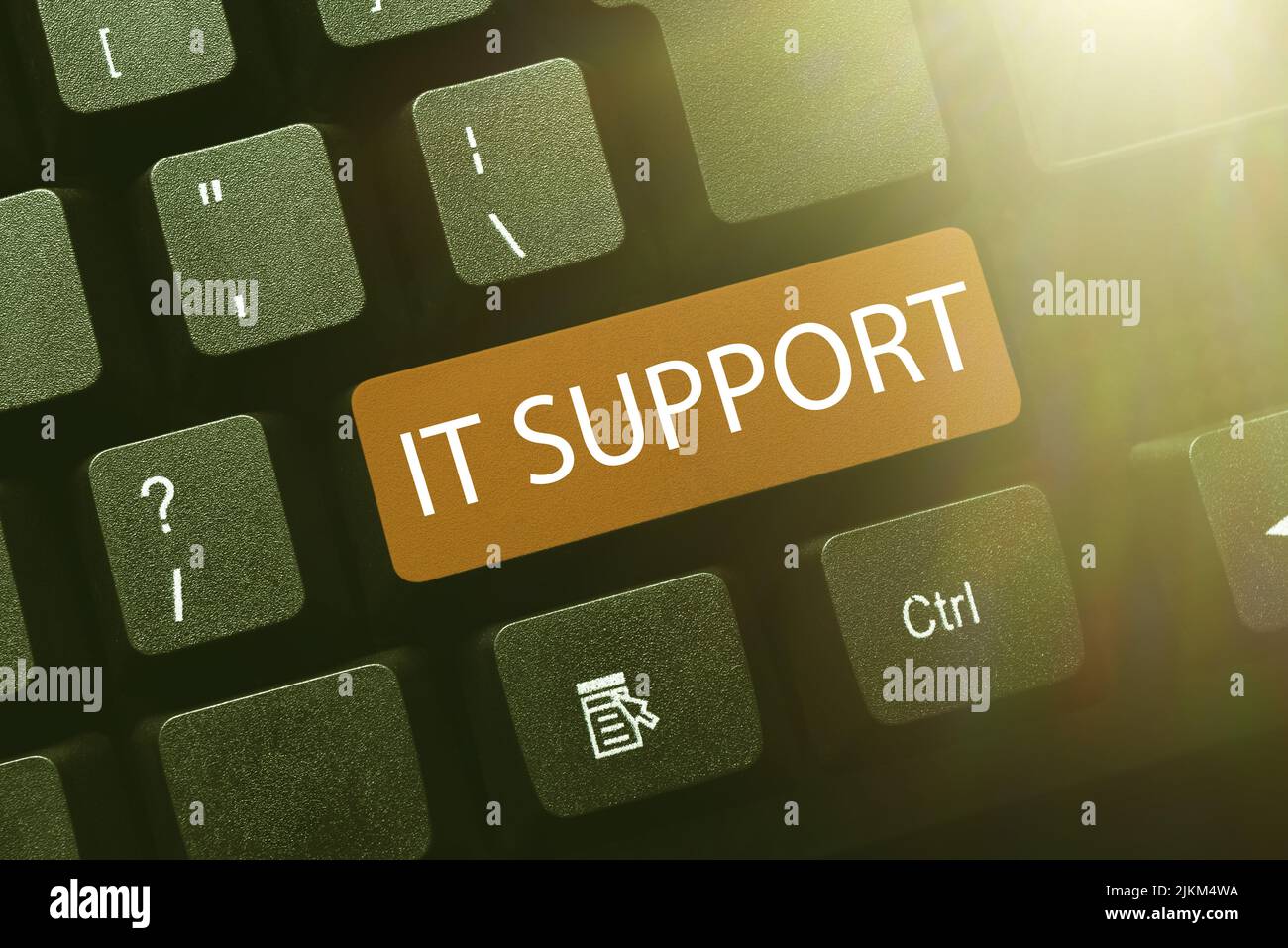 Writing displaying text It Support. Concept meaning Lending help about ...