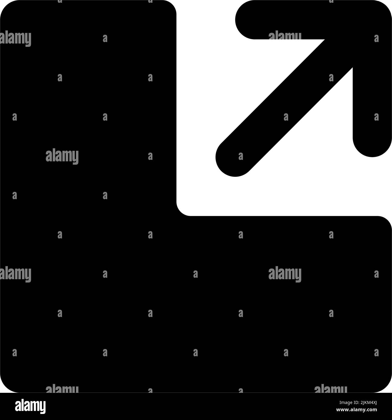 Design software resize icon hi-res stock photography and images - Alamy