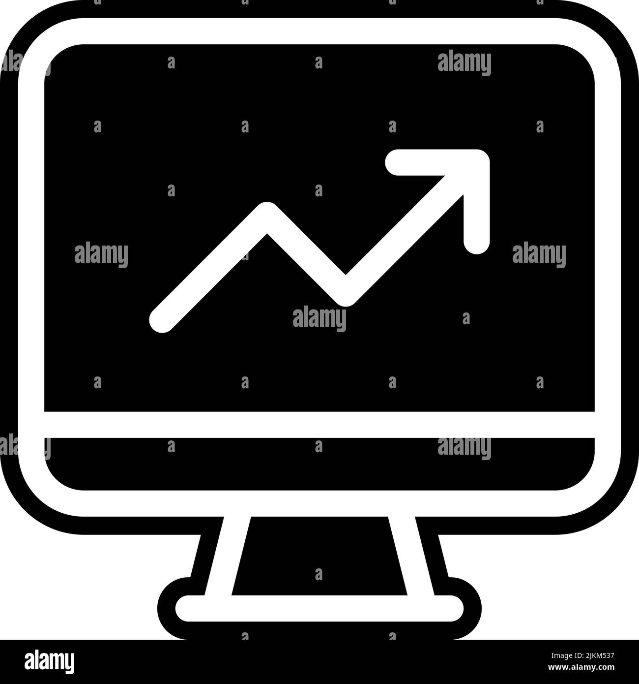 statistics icon black vector illustration Stock Vector Image & Art - Alamy