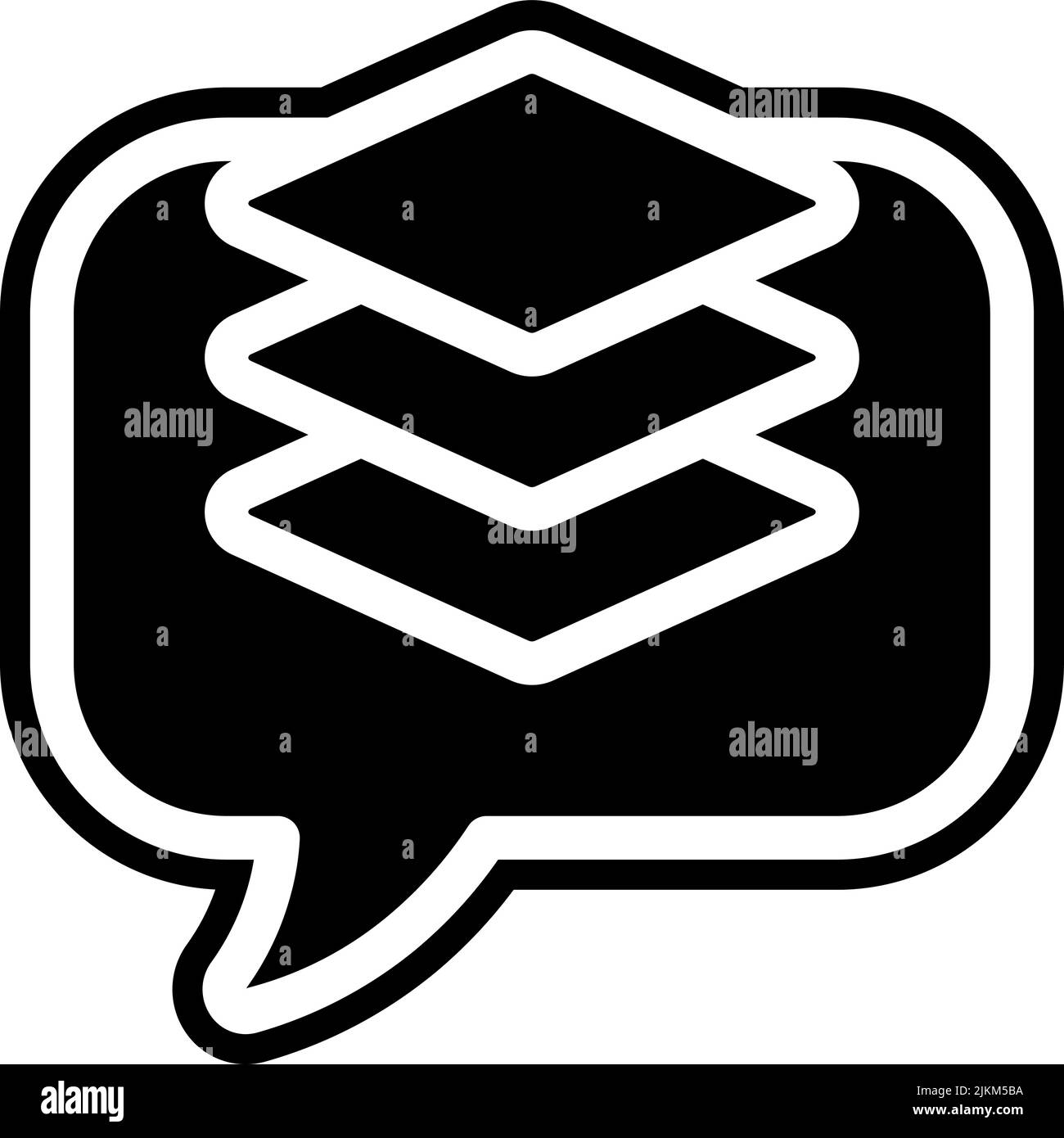 layers icon black vector illustration Stock Vector Image & Art - Alamy