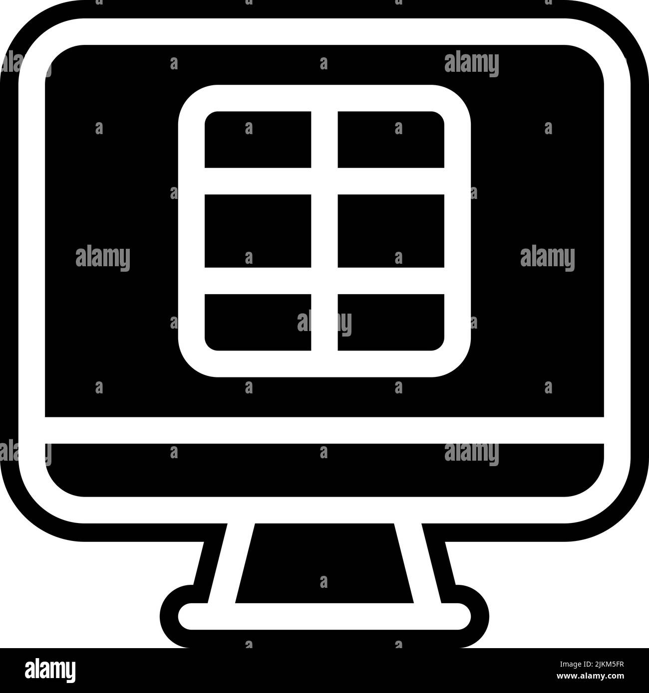 sheet icon black vector illustration Stock Vector Image & Art - Alamy