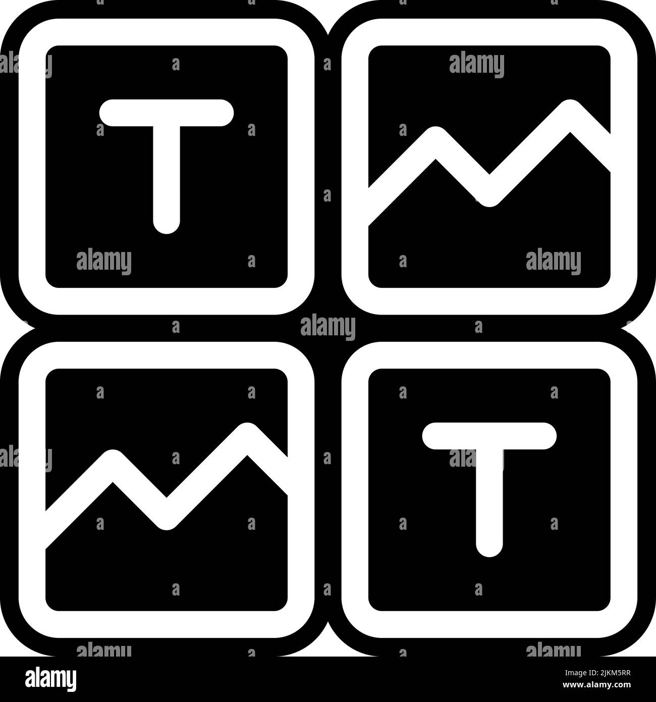 text formatting icon black vector illustration Stock Vector Image & Art ...