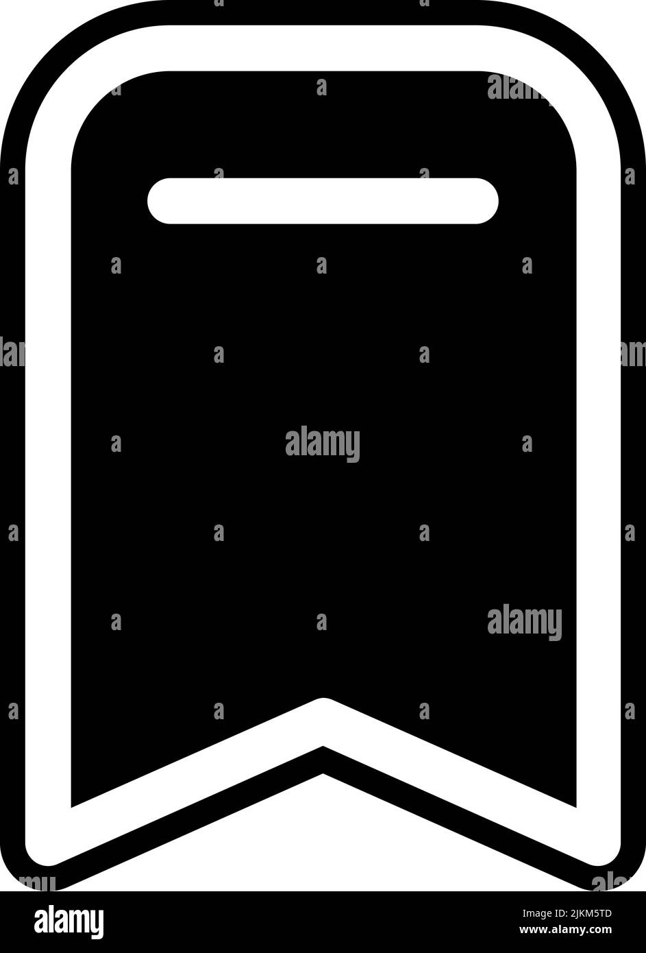 bookmark icon black vector illustration Stock Vector Image & Art - Alamy