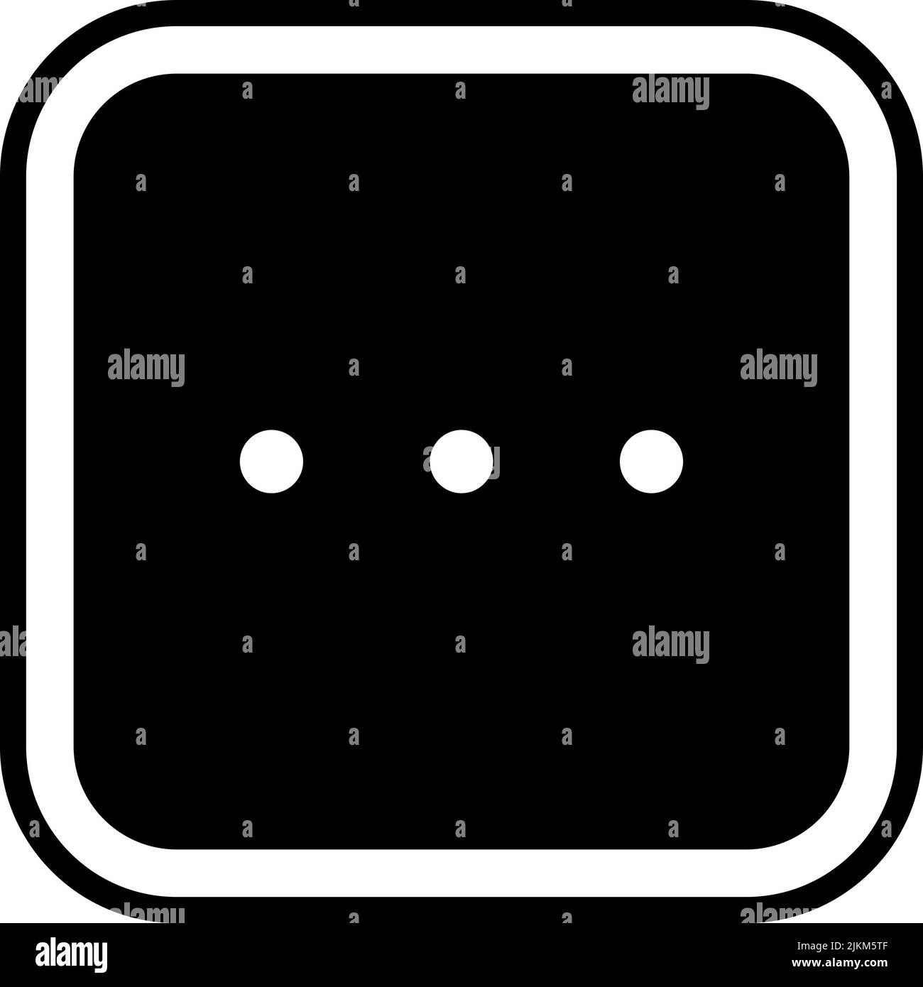 menu icon black vector illustration Stock Vector Image & Art - Alamy
