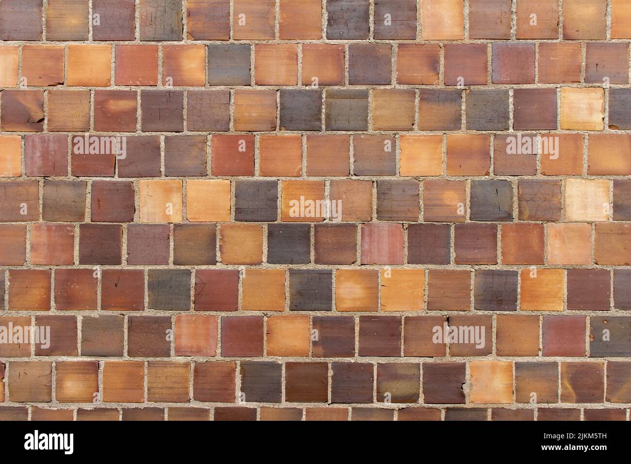 Full frame a texture background of an antique multicolor brown clay ...