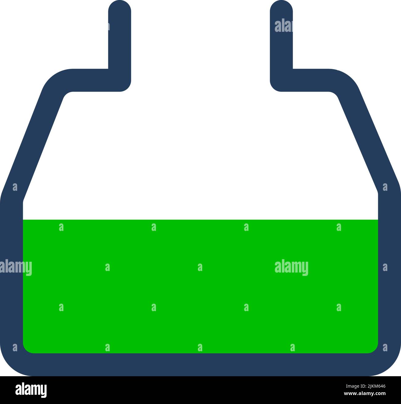 Liquid icon for science experiment. Editable vector Stock Vector Image ...