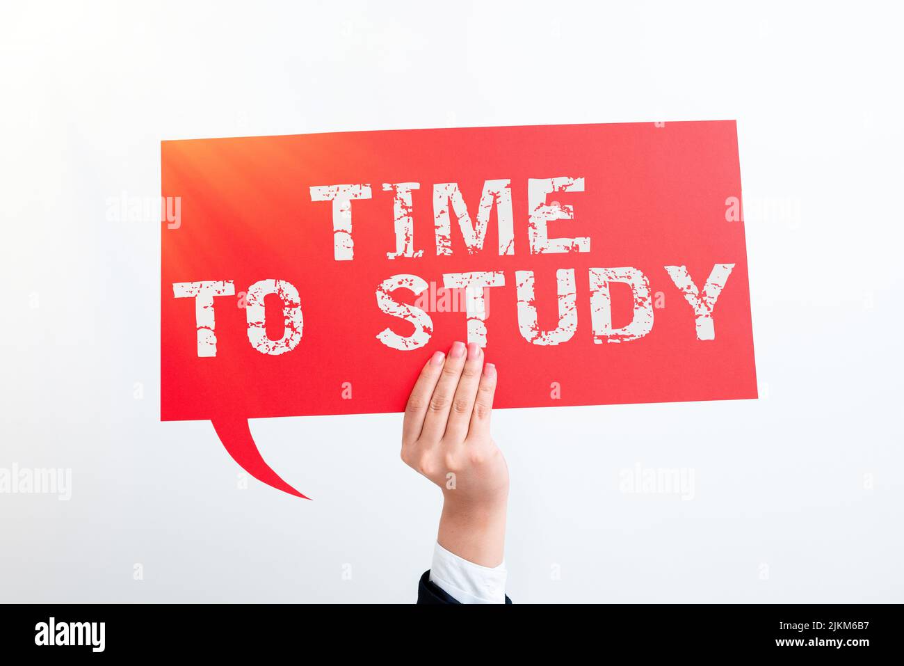 Hand writing sign Time To Study. Word Written on Exams ahead need ...