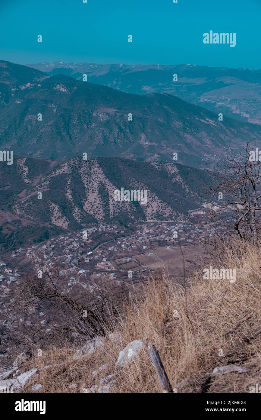 Rural mountains and buildings hi-res stock photography and images - Alamy
