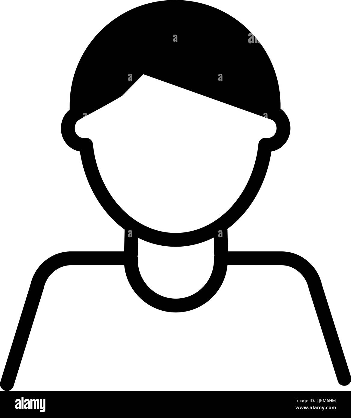 Person Icon White Vector