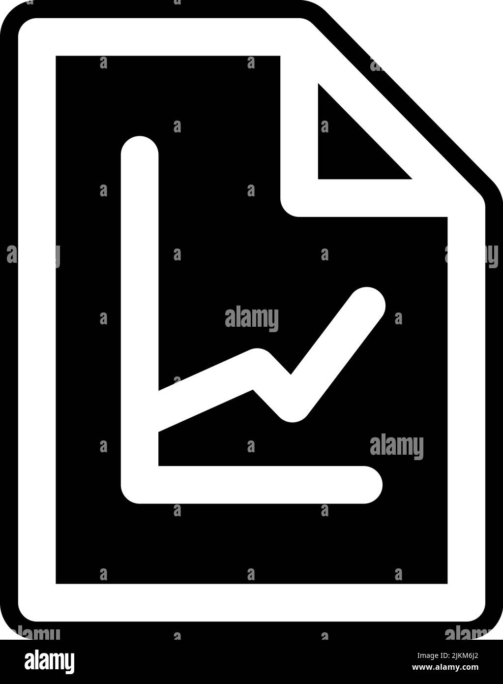 paper icon black vector illustration Stock Vector Image & Art - Alamy