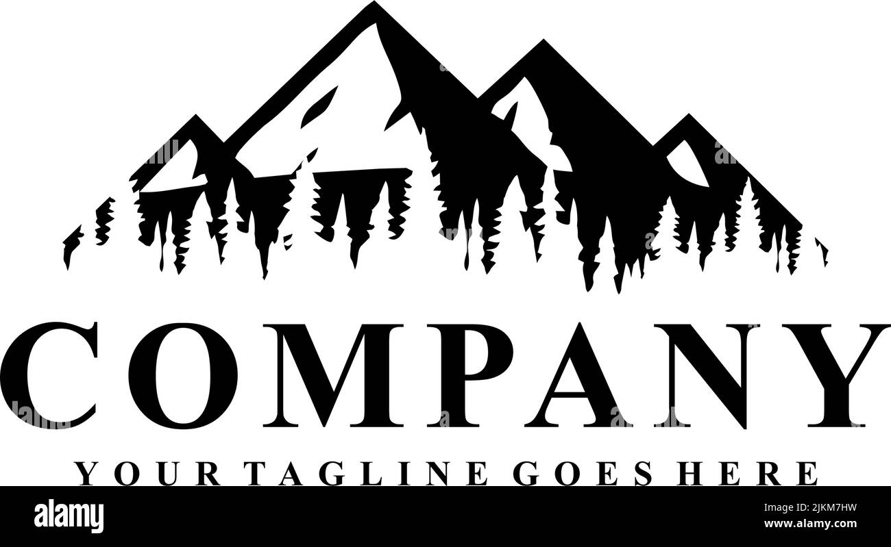 Mountain Business Logo Mountain Arrow Up Peak Growth Business Rock