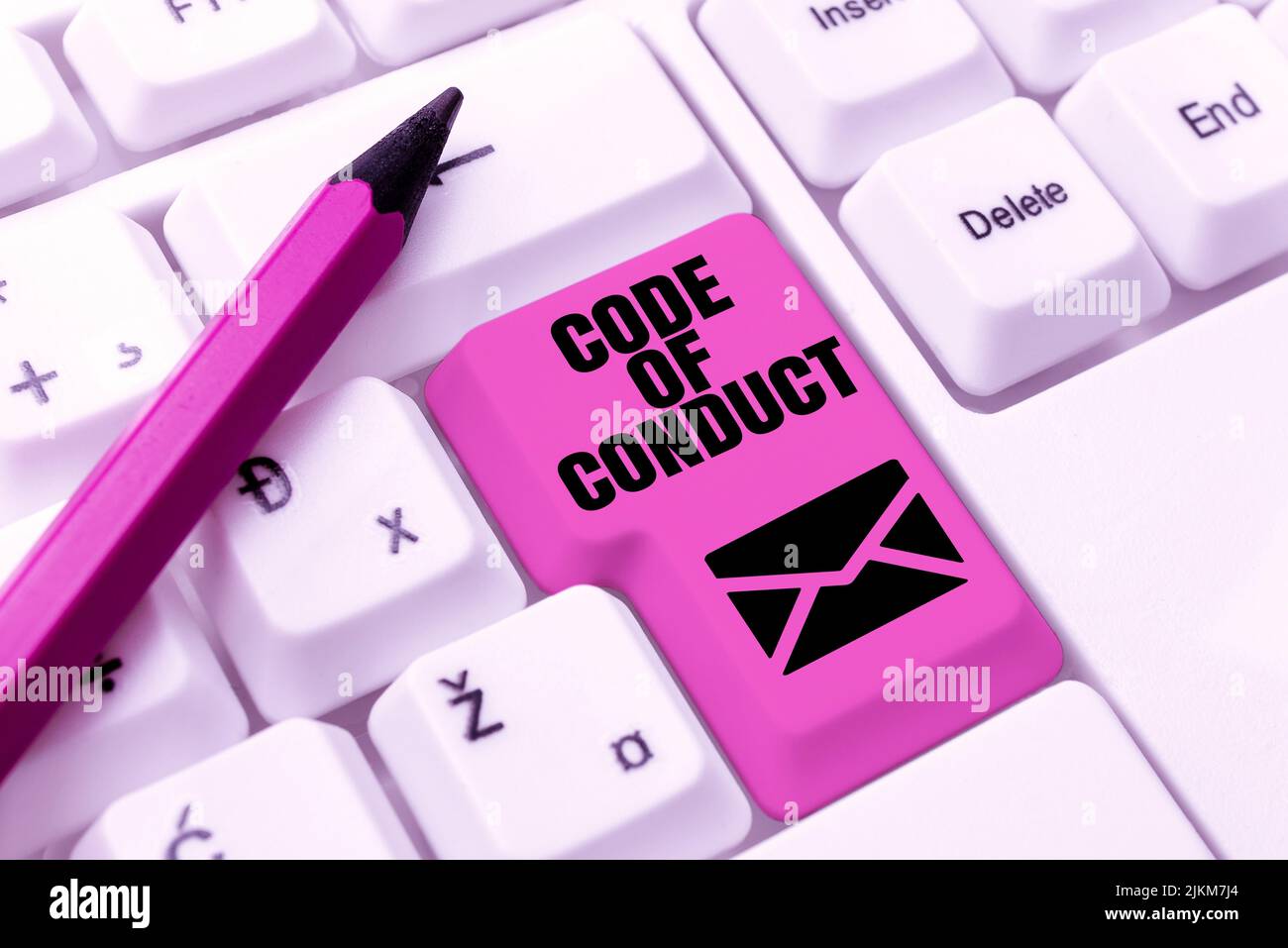 Sign displaying Code Of Conduct. Business concept Ethics rules moral ...