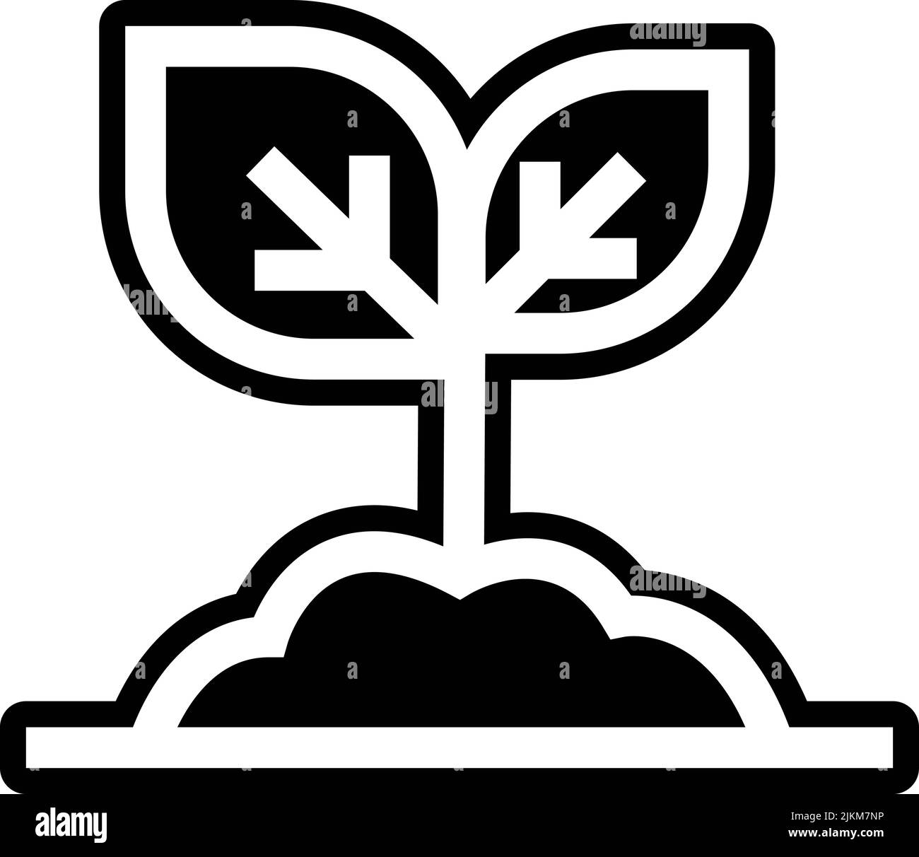 soil icon black vector illustration Stock Vector Image & Art - Alamy