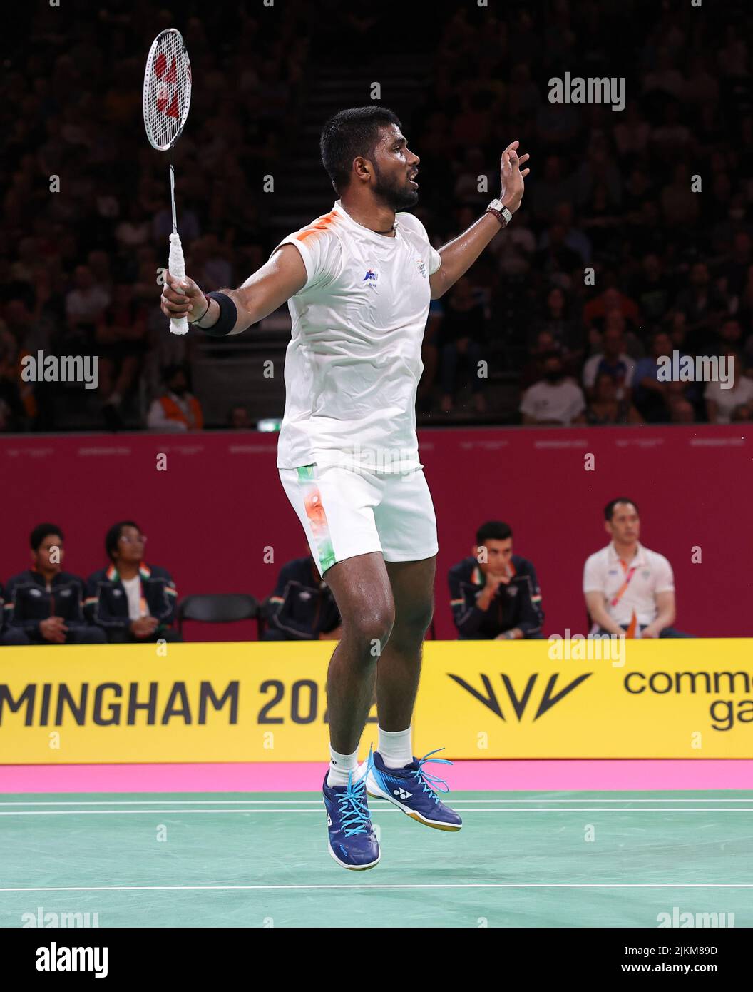 Birmingham, UK, 1st Aug 2022; Common Wealth Games; CWG 2022 Badminton ...
